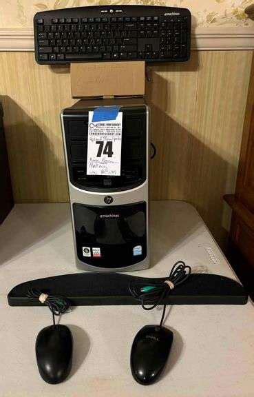 Emachines Model 5274a Hard Drive Keyboard Mouse And Speakers