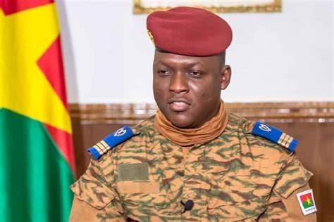 Burkina Faso Ibrahim Traoré Entre Dans Lhistoire Plus De 184