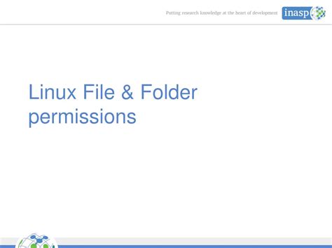 Ppt Linux File And Folder Permissions Powerpoint Presentation Free Download Id 6769585