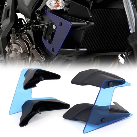Side Downforce Naked Spoilers Accessories Yamaha Mt07 2021 New 3
