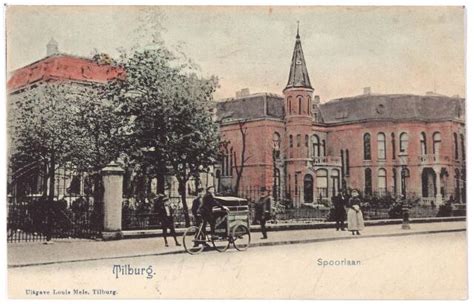 002202 Spoorlaan Met V L N R De Villas Guillaume Joseph En Desiré Fotos And Kaarten