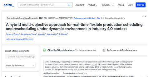 A Hybrid Multi Objective Approach For Real Time Flexible Production Scheduling And Rescheduling
