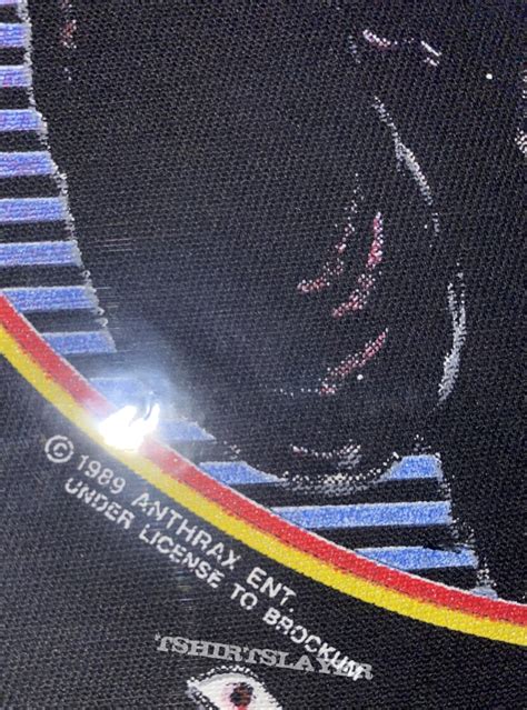 Anthrax Spreading The Disease Back Patch Tshirtslayer Tshirt And