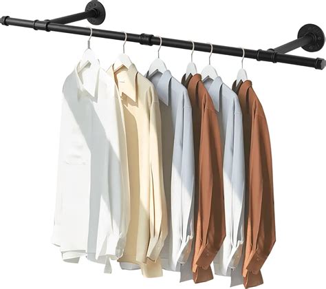 Livehitop Plegable Perchero De Pared 2 Piezas Abatible Aluminio Ropa