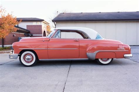 1952 Chevy Bel Air 2 Door Hardtop Bittersweet For Sale