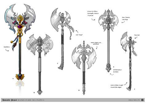 Hovestile Project Axe Concepts By Shellz Art On Deviantart