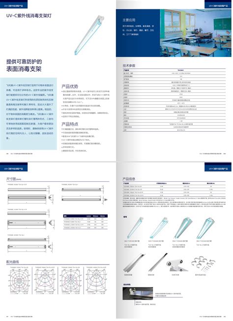 Uv C紫外线消毒支架灯 Uv C紫外线消毒产品 苏州远承照明电器有限公司