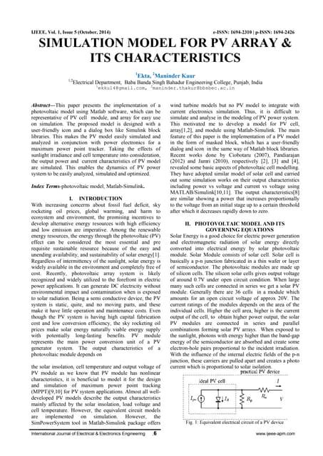 Tutorial On Scaps 1d Simulation Tool Pptx