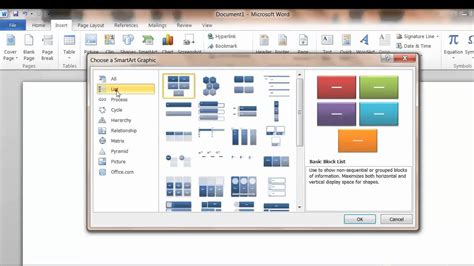 How To Insert Smartart Graphic In Word At Linda Lampkin Blog