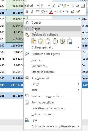 Les Bases Du Copier Coller Sur Excel Excel Formation