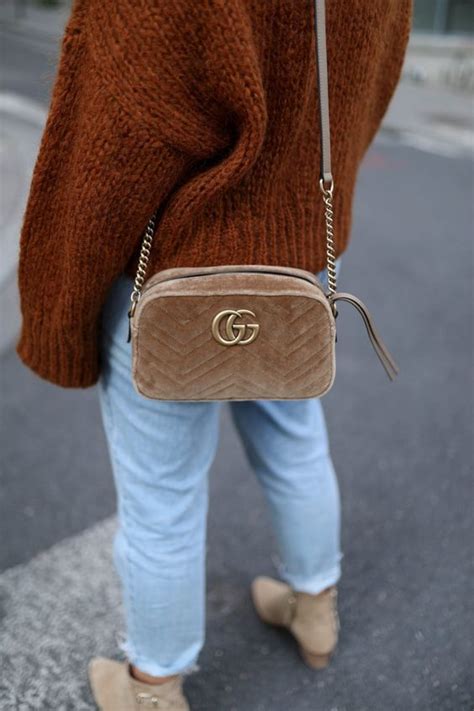 Gucci Suede Marmont Brown Inspiratie Inspireren Fashion