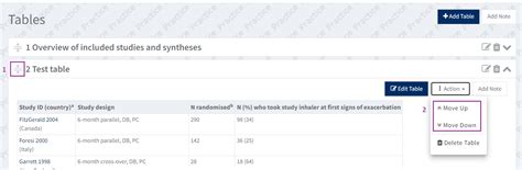 editing tables rmw knowledge base