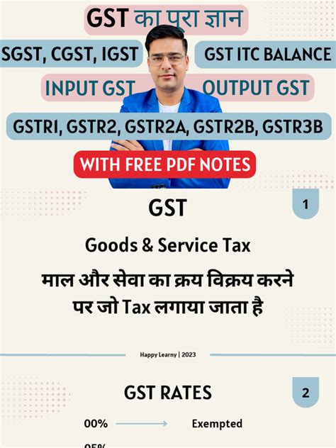Gst Notes 1 Pdf Value Added Tax Public Law
