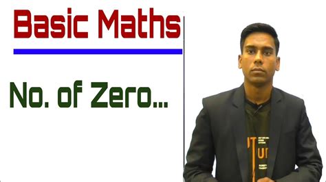Basic Mathsno Of Zero From Last👍👍👍 Youtube