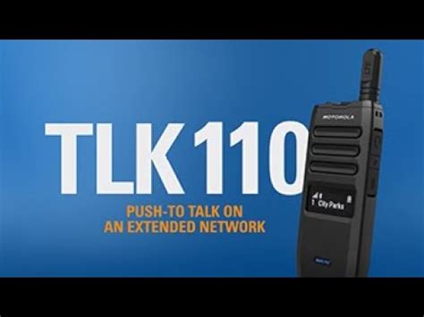 Motorola Solutions TLK WAVE PTX Radio YouTube