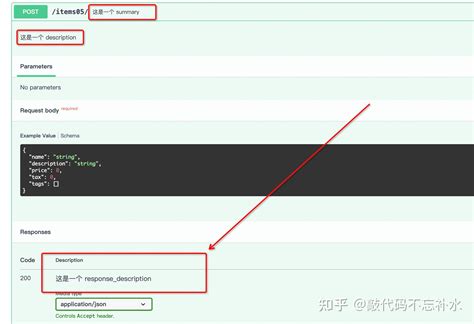 FastAPI Swagger 文档路径操作配置与自定义参数优化 知乎