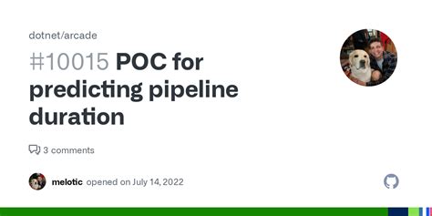 Poc For Predicting Pipeline Duration · Issue 10015 · Dotnetarcade