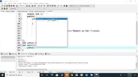 Static Functions In Oop Urduhindi Tutorial C Youtube