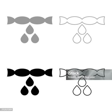 건조 옷 제거 짜기 물 물방울 드롭 아웃 세탁 개념 세트 아이콘 회색 검은 색 벡터 일러스트 레이 션 이미지 솔리드 채우기