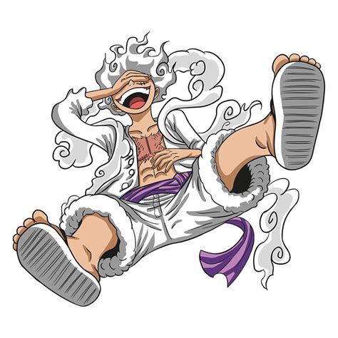 Sticker Luffy Gear 5 One Piece Luffy Dessin Personnage Dessiner Luffy