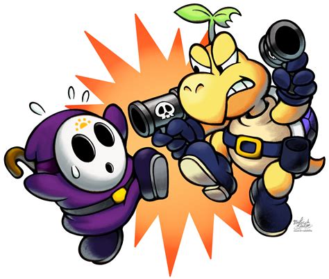 Mast3r Rainb0w Bill Blaster Koopa Troopa Shy Guy Troopea Mario