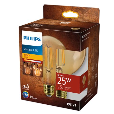 Philips E27 Led Bulb Globe G95 31w 1800k Gold Lightsie