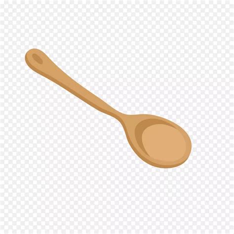 黄色厨房木质勺子PNG图片素材下载 图片编号bqaadbmq 免抠素材网