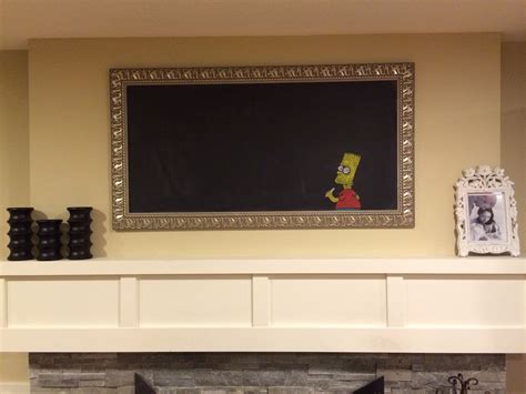 Bart Simpson Chalkboard Template