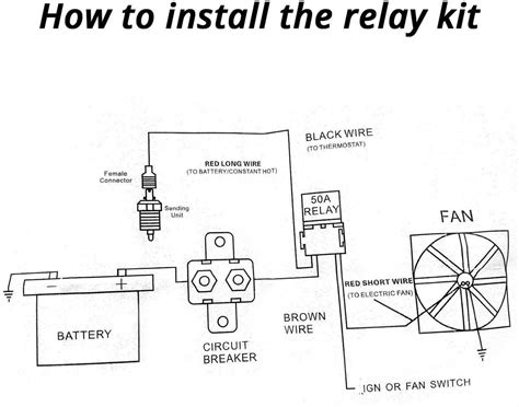 Efficient Wiring For Your Radiator Fan Switch