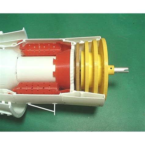 3d Printable Turbofan Engine Low Bypass Full Ducted 1960s By Motoo Kondo