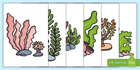 Coral Reef Display Cut Out Twinkl Ks1 Teacher Made