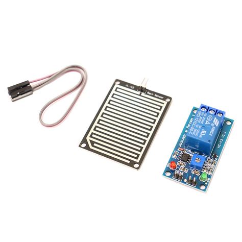 Módulo Sensor De Chuva E Umidade Com Acionamento De Relé Eletrogate 12 Anos