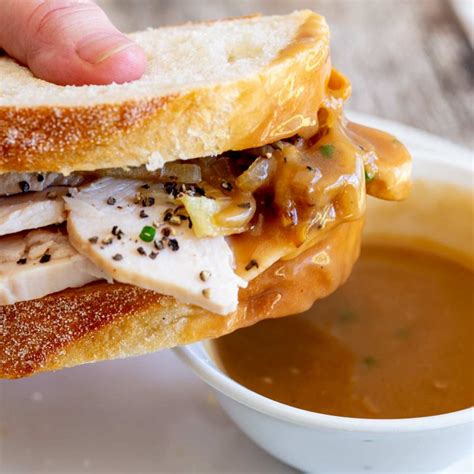 Open Faced Turkey Sandwich Sprinkles And Sprouts
