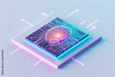 Ai Brain Chip Fpga Artificial Intelligence Neuroelectronic Human Emotion Mind Circuit Board