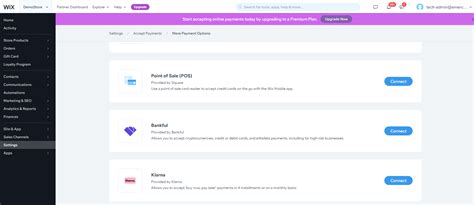 Wix Hosted Bankful Support