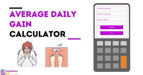 Average Daily Gain Calculator Online