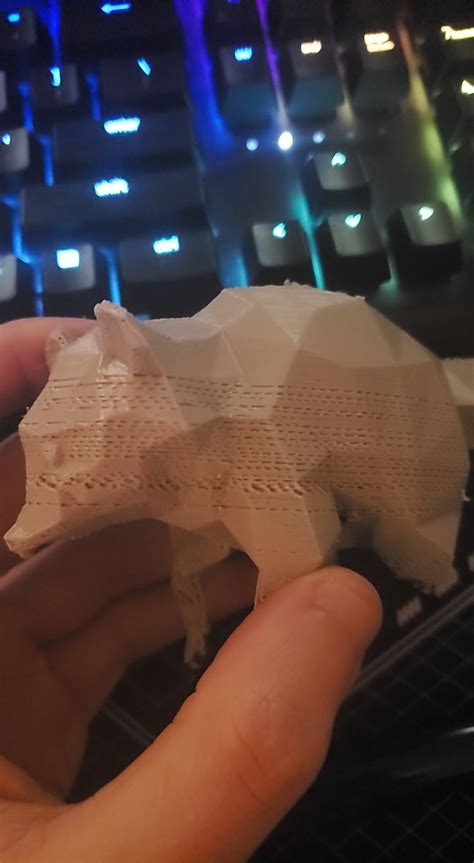 Im Getting Weird Under Extruded Layers R3dprinting