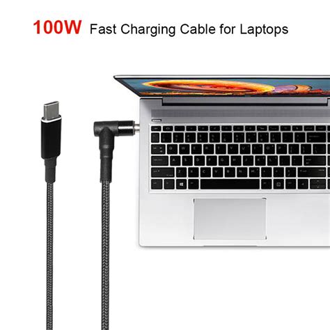 범용 노트북용 Usb C 타입 Pd 충전 케이블 코드 Usb C 플러그 컨버터 노트북 전원 어댑터 커넥터 45w 65w