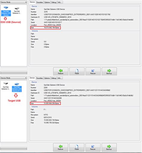 Solved Clone A USB Drive Running ESXi Experts Exchange