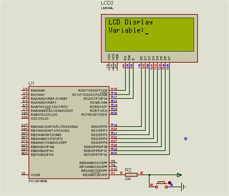 microcontroller how to display variables in lcd using pic18 and xc8