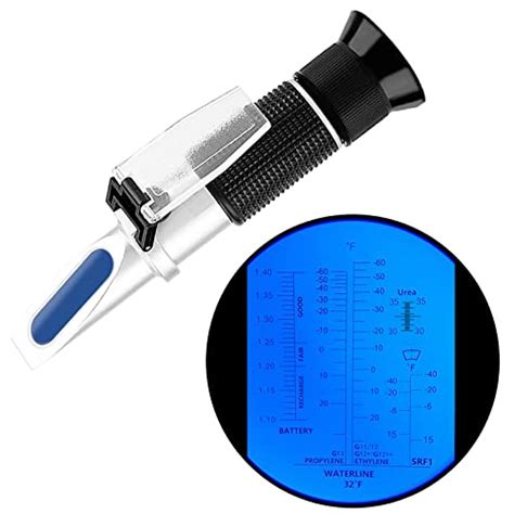 4 In 1 Antifreeze Refractometer Fahrenheit Coolant Refractometer Ethylene Glycol Propylene