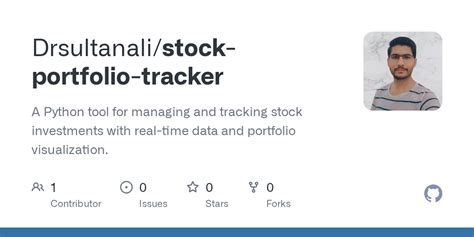 Github Drsultanalistock Portfolio Tracker A Python Tool For