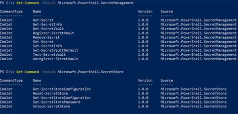 Powershell Microsoft Secret Vault Store Tech Wizard