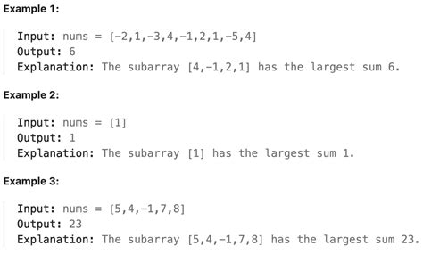 0053maximum Subarray【m】（求和最大的连续子数组）maxsubarray Csdn博客