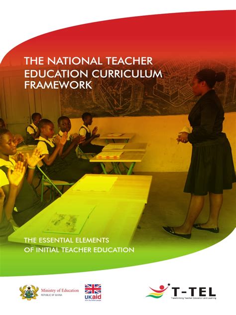 National Teacher Education Curriculum Framework Pdf Teacher Education Curriculum