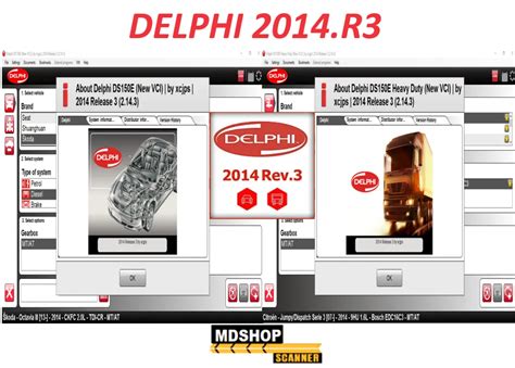 Mdshop Scanner Versão Original Delphi Ds150 Leve E Pesado Versão 2014 R3 Para Carros Mais