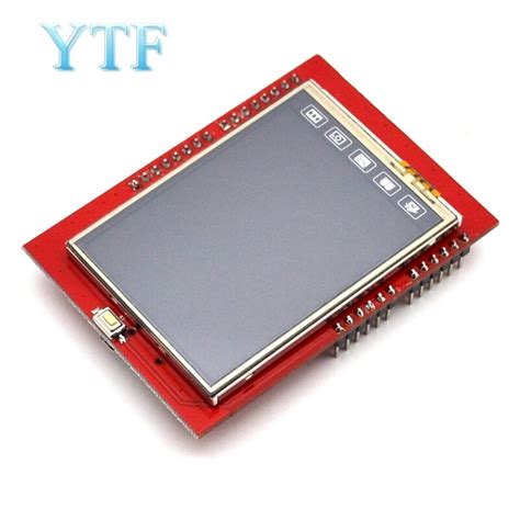 24 인치 Tft Lcd 터치 스크린 쉴드 R3 메가2560 Lcd 모듈 디스플레이 보드 용 컴퓨터 부품