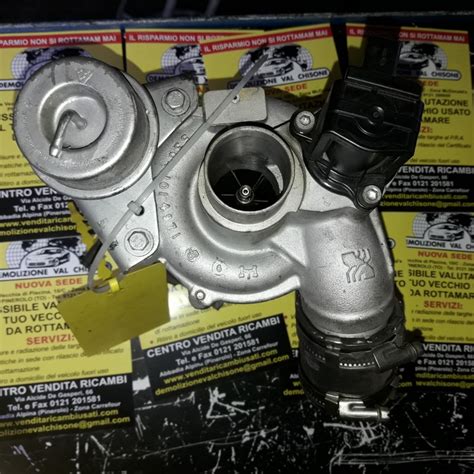 Turbina Peugeot 207 Gti Demolizione Val Chisone