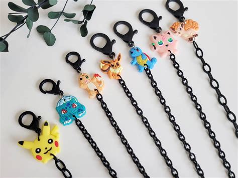 더심쿵마켓 14종 캐릭터 포켓몬스터 마스크스트랩 포켓몬스터 마스크줄 간지블랙마스크줄 요즘 최고인기