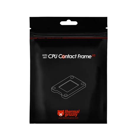 Thermal Grizzly Intel 1851 Cpu Contact Frame V1